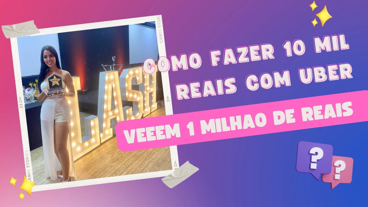 Como Fazer 10 Mil Reais Com Uber veem 1 Milh o De Reais YouTube como-fazer-10-mil-reais-com-uber-veem-1-milh-o-de-reais-youtube