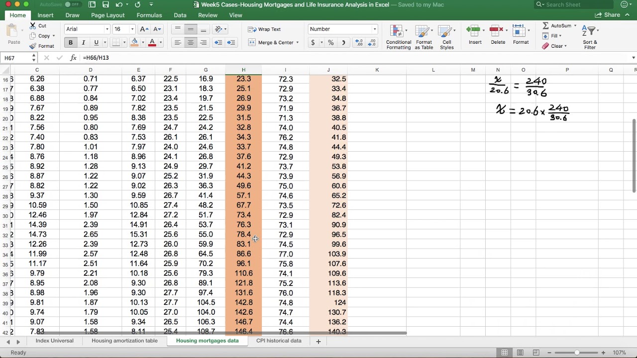 Topic 4 Housing price analysis in Excel 1 - YouTube