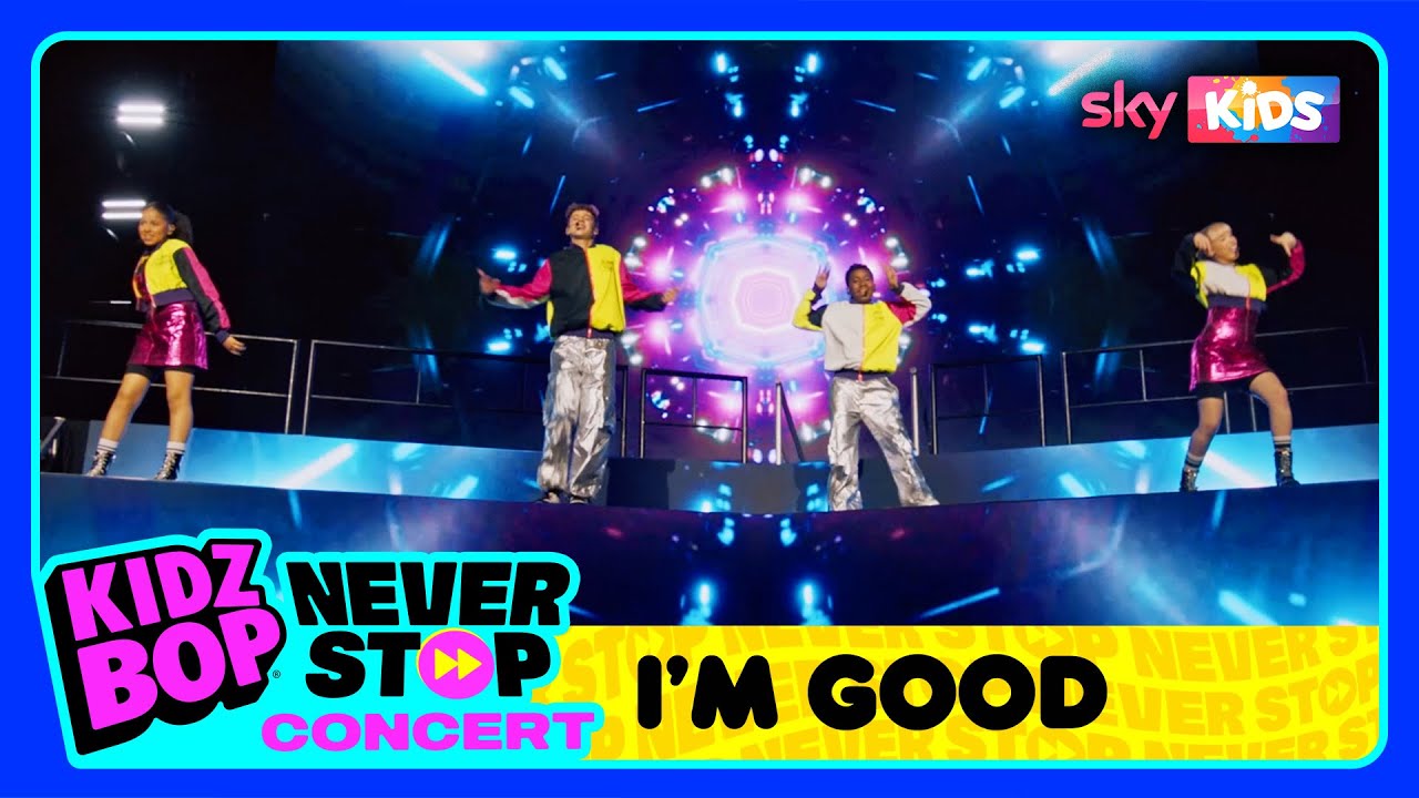 KIDZ BOP Kids - I'm Good (KIDZ BOP Never Stop LIVE Tour) - YouTube