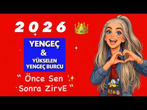 YENGEÇ ve YÜKSELEN YENGEÇ ♋ | 2026 YILLIK BURÇ YORUMU | Astrology