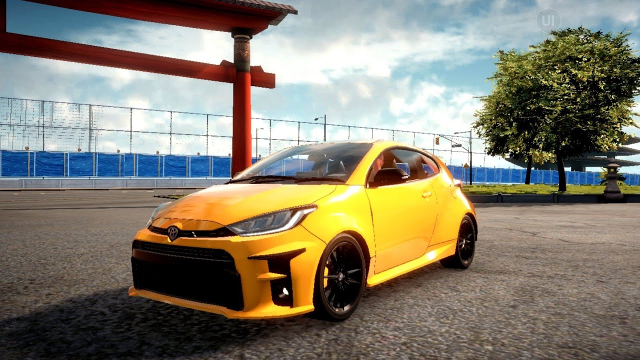 FAST YARIS IN DRIVE ZONE MOBILE GAME - YouTube