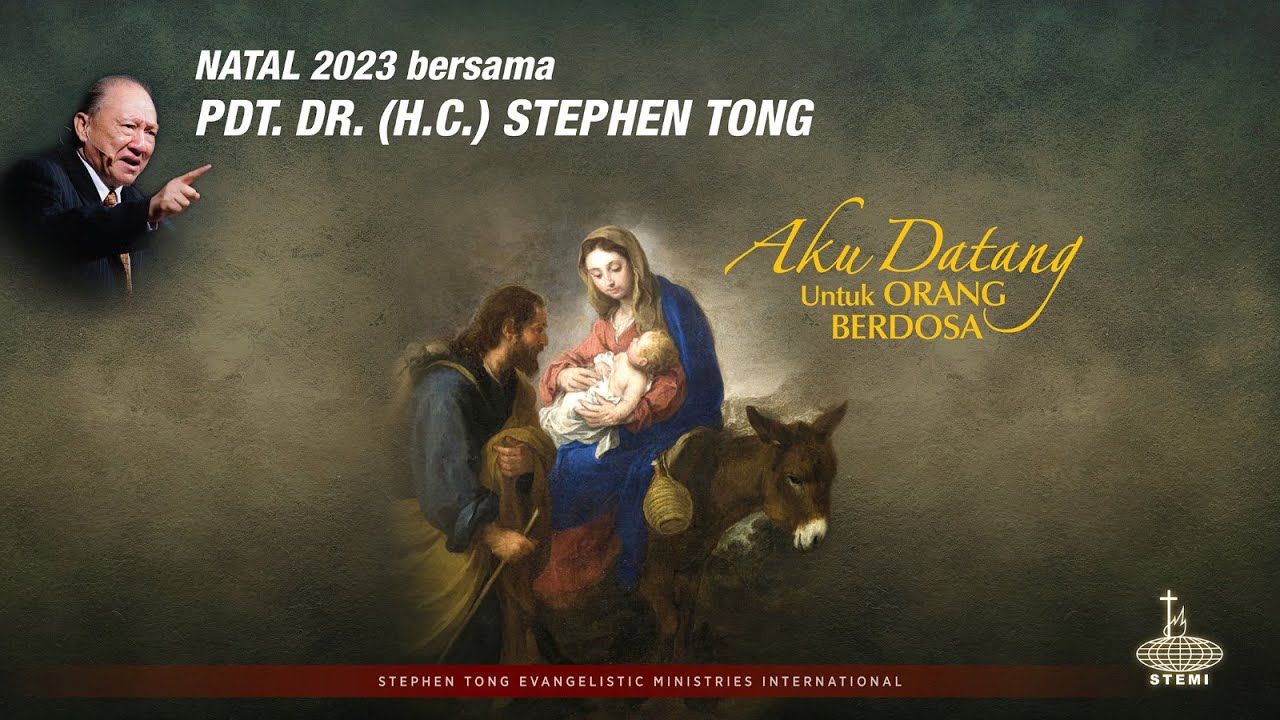 Video Clip Christmas 2023 | Rev. Dr. (H.C.) Stephen Tong 唐崇荣牧师 - YouTube
