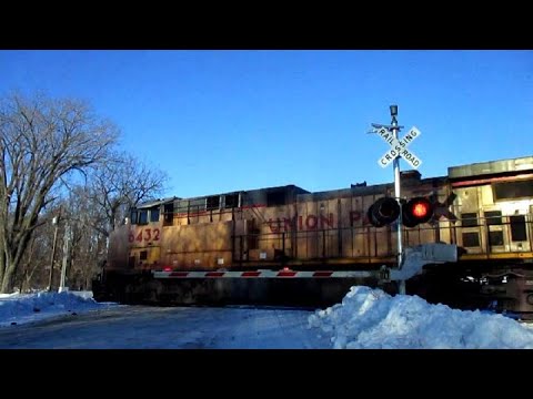 UP 6432 South MALNP Fimed At North Kasper Siding (2-1-2023) - YouTube