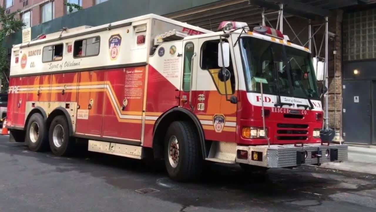 Historic fire truck headed to Tulsa museum - YouTube