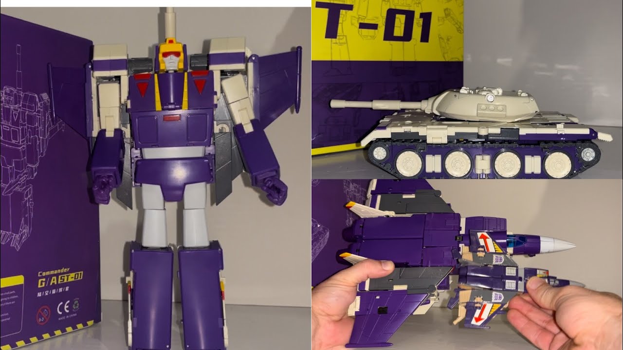 Star toys Commander review. Not Masterpiece scale triple changer ...