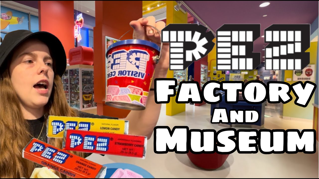 Visiting the PEZ factory and museum! FULL WALKTHROUGH - YouTube