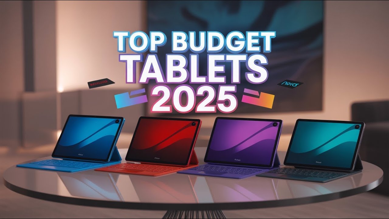 Best Android Tablets 2025 Top 5 - YouTube