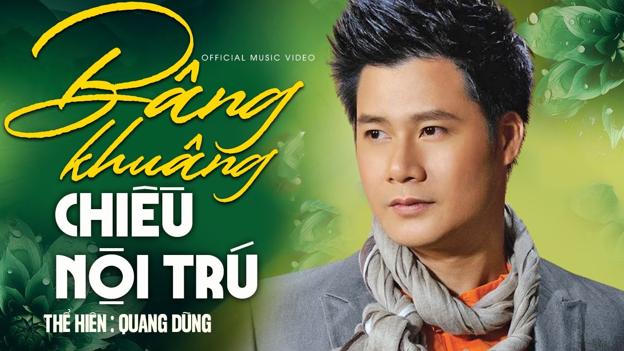Bâng Khuâng Chiều Nội Trú - Quang Dũng | Official Music Video - YouTube