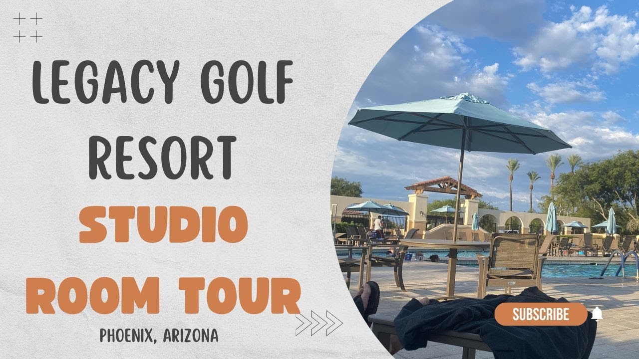 Legacy Golf Resort Studio Room Tour - Phoenix, Arizona - YouTube