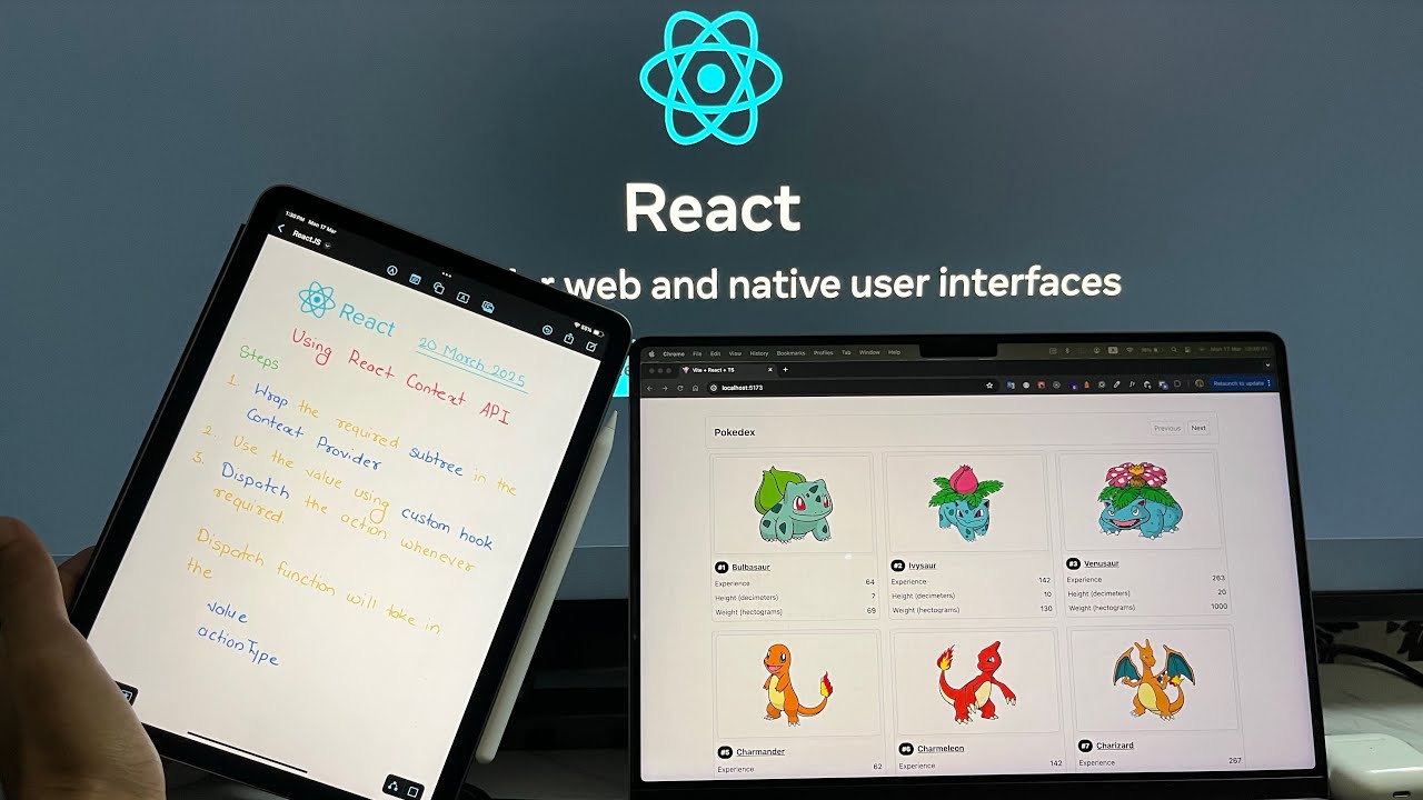 147 Using React Context Api In Our Reactjs Pokédex App Youtube 7722
