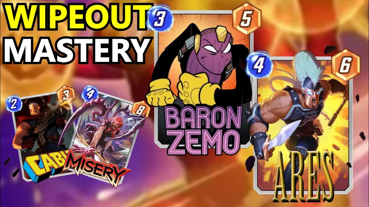 MARVEL SNAP INDONESIA - DECK SI PALING MALING KARTU!! BARON MORDO ARES ...