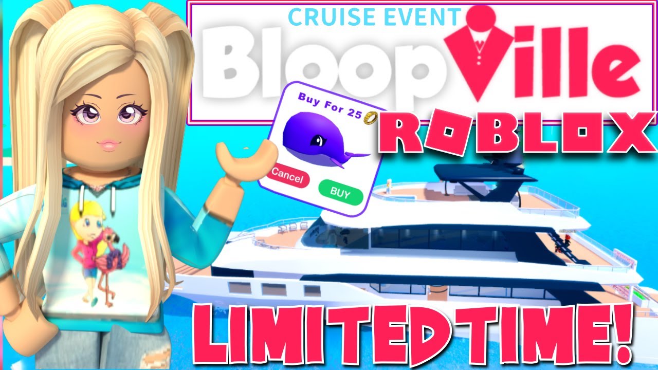 🚢 EXCLUSIVE PET🚢Bloop Cruise a BloopVille Roblox Pre-Launch LIMITED ...