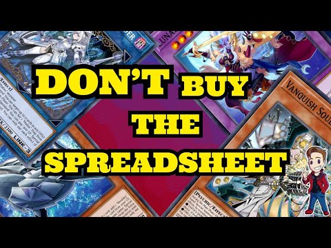DON'T BUY THE SPREADSHEET