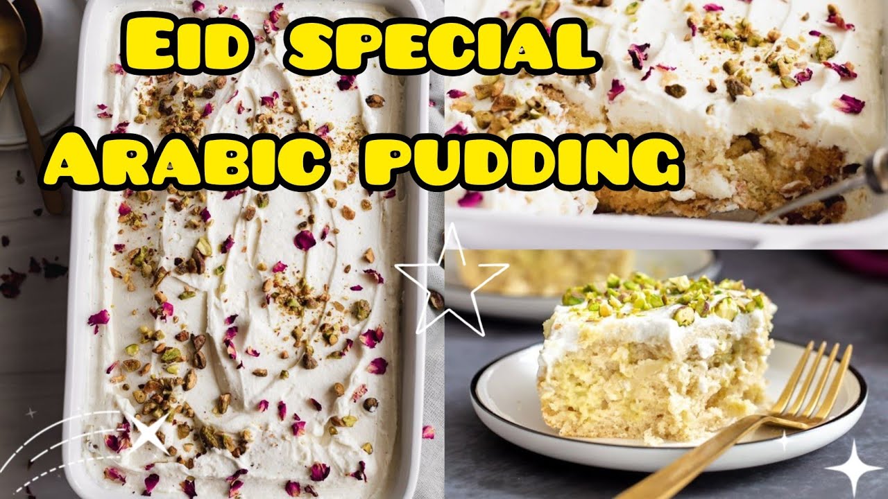 Eid special pudding| Arabic bread pudding Recipe| Easy and quick Dessert recipe| Easy pudding ...
