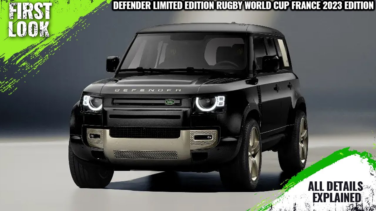 Land Rover Defender Rugby World Cup 2023 Limited Edition Launched ...