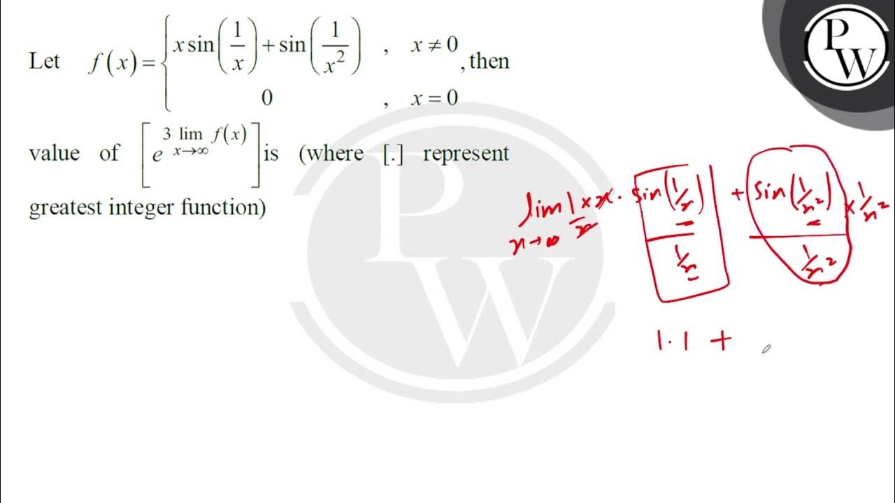 Let \( f(x)=\left\{\begin{array}{cc}x \sin \left(\frac{1}{x}\right)+\sin \left(\frac{1}{x^{2}}\r ...