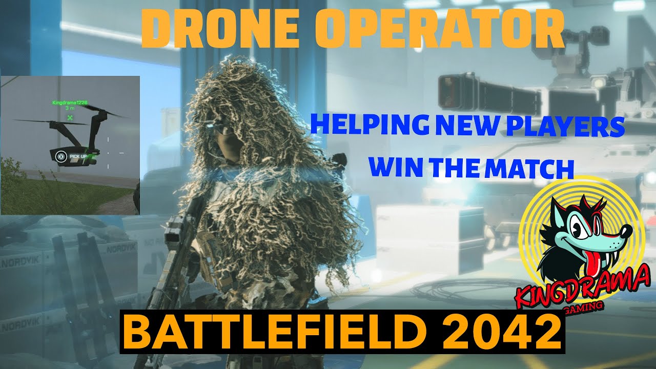 Battlefield 2042-Drone Operator Helping New Players With The Win - YouTube