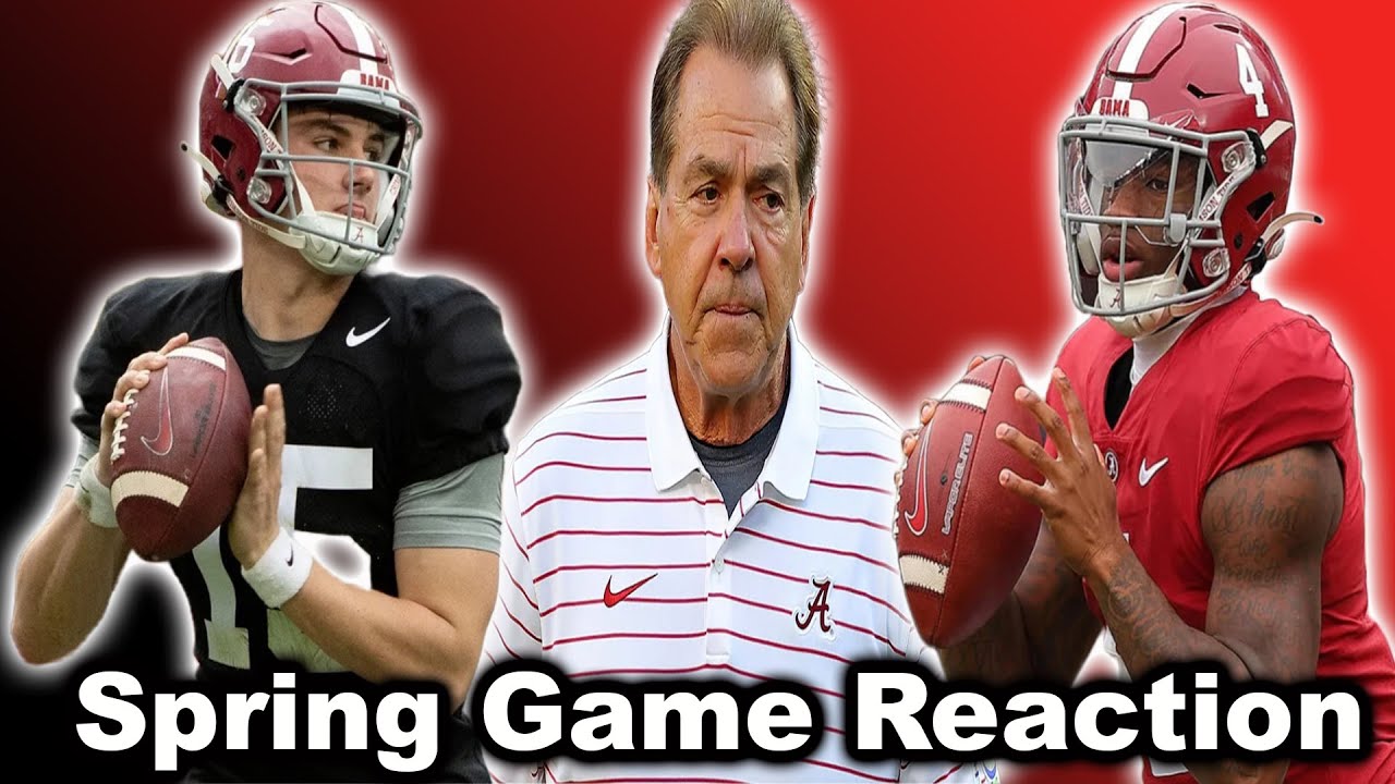 Alabama Football: Post A-Day thoughts and reaction! What STOOD OUT for ...
