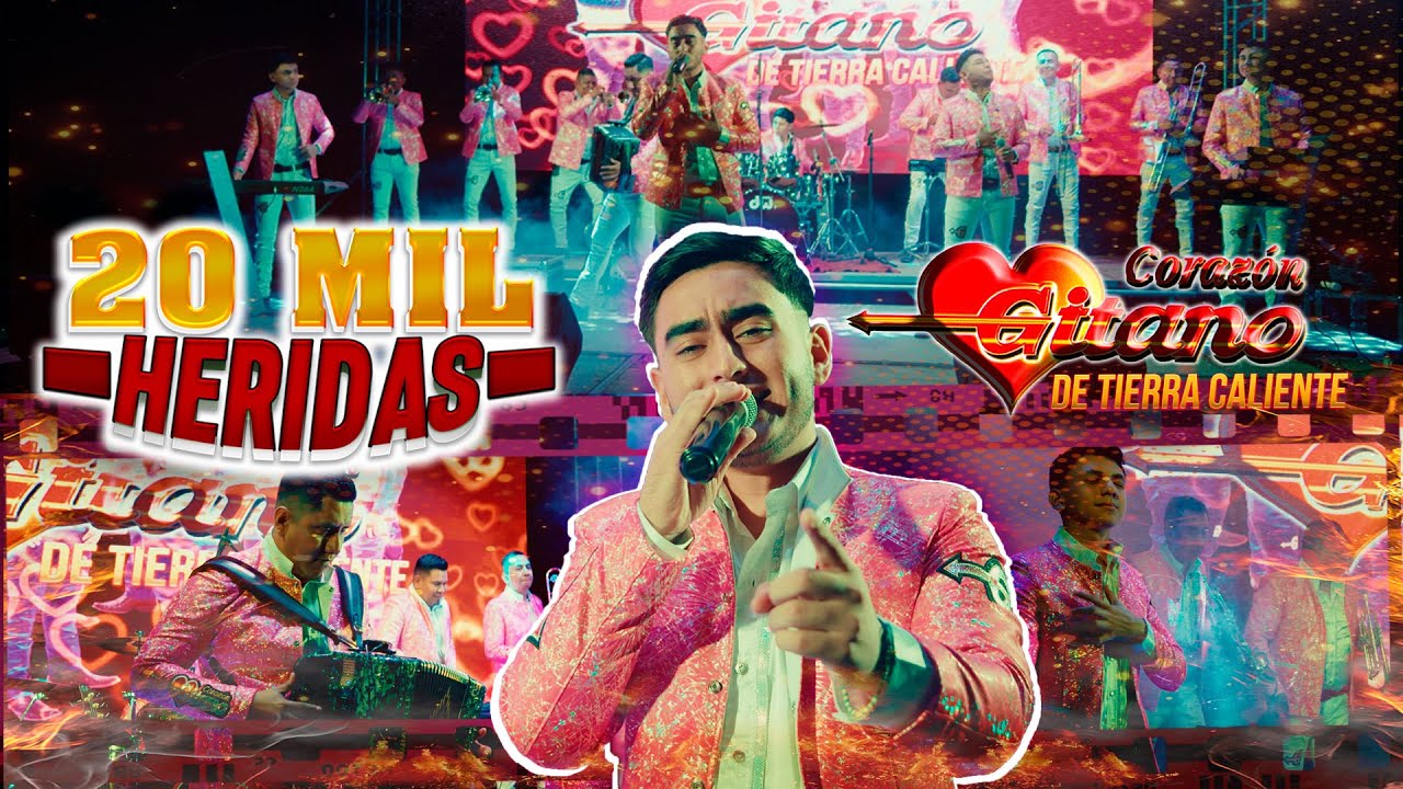 Corazón Gitano - 20 mil Heridas (Éxitos | Sesión en Vivo) - YouTube