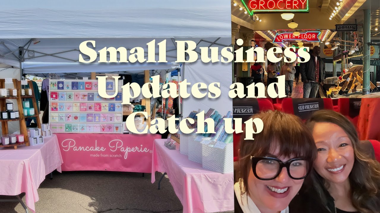 Small Business Updates and Catch up! - YouTube