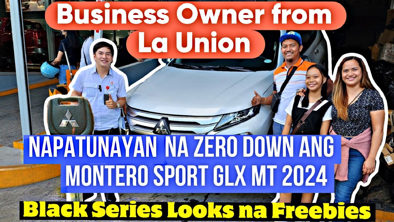 BUSINESS OWNER FROM LA UNION NAPATUNAYAN NA ZERO DOWN ANG MONTERO SPORT ...