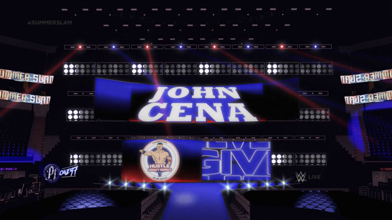2016: SummerSlam John Cena Stage Animation (HD) - YouTube