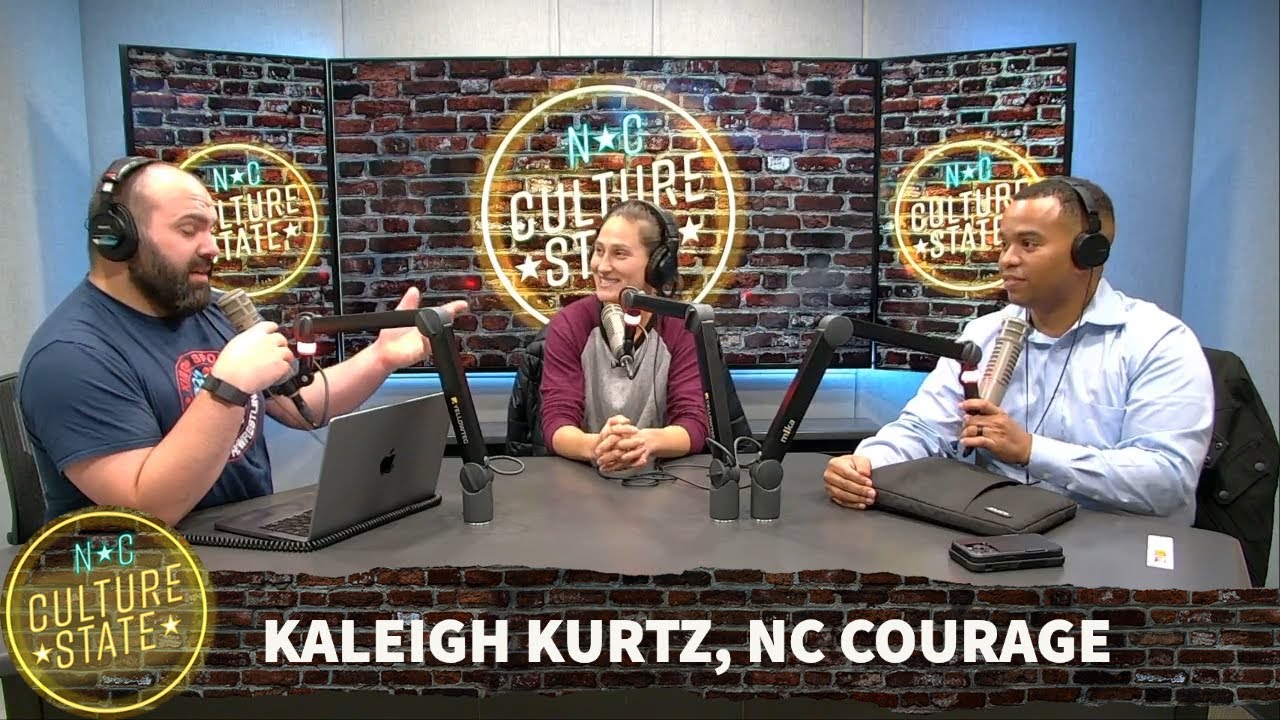 NC Courage Defender Kaleigh Kurtz shares her story - YouTube
