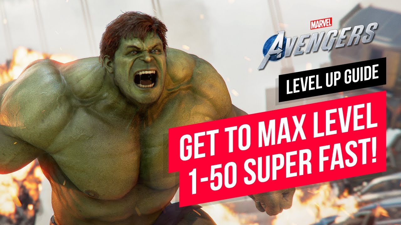 How to Level Up FAST in Avengers! (1-50 + CXP) | Marvel's Avengers ...