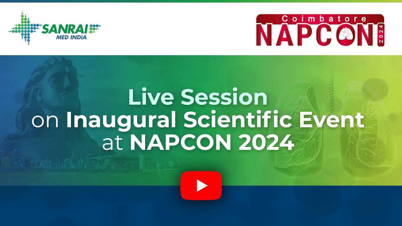 Live Session on Inaugural Scientific Event at NAPCON 2024 - Sanrai Med ...
