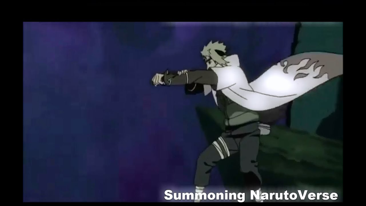 The fourth hokages teleportation jutsu - YouTube