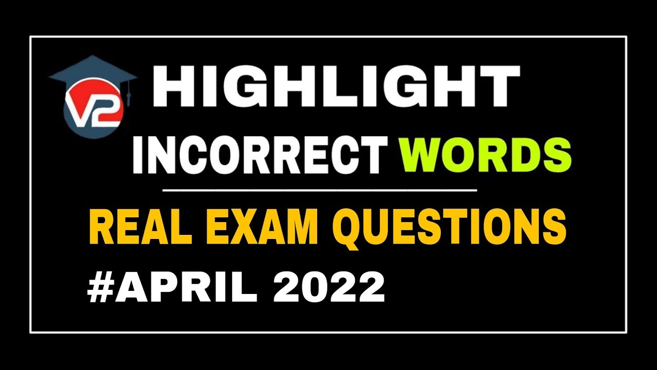 PTE HIGHLIGHT INCORRECT WORDS APRIL 2022 YouTube pte-highlight-incorrect-words-april-2022-youtube