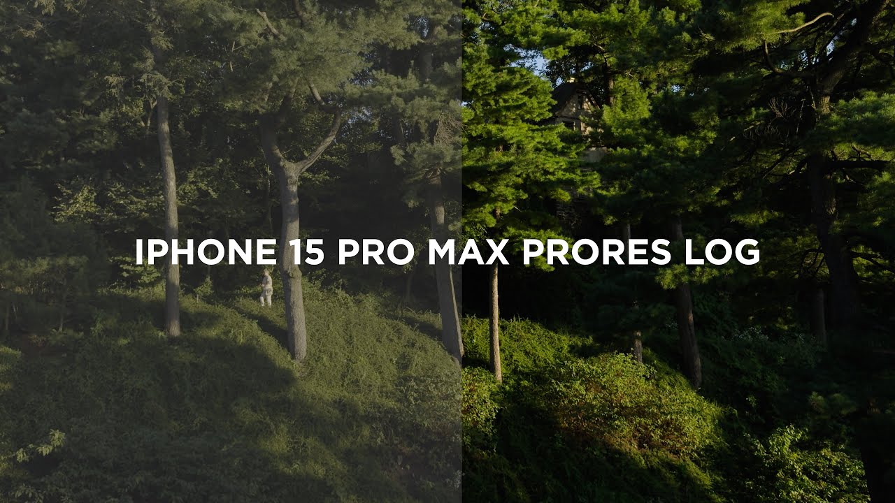 Iphone 15 Pro Max - Prores Log Test & Cinematic - YouTube