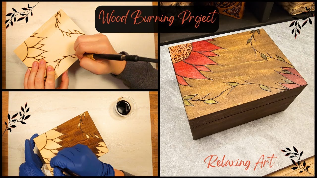 Wood Burning Box Tutorial - DIY Wood Craft - How to make a Decorative ...