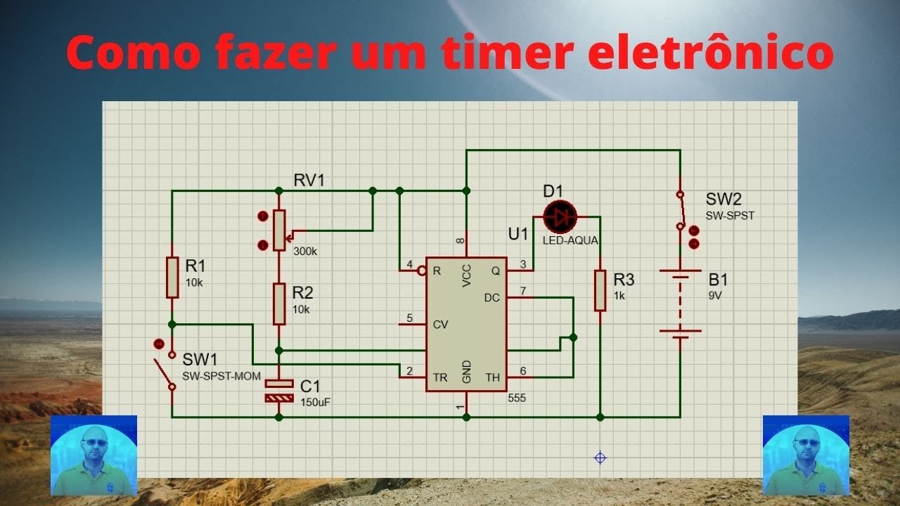 Como fazer um timer eletrônico - YouTube