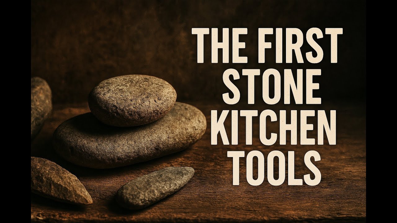 The first stone kitchen tools - YouTube