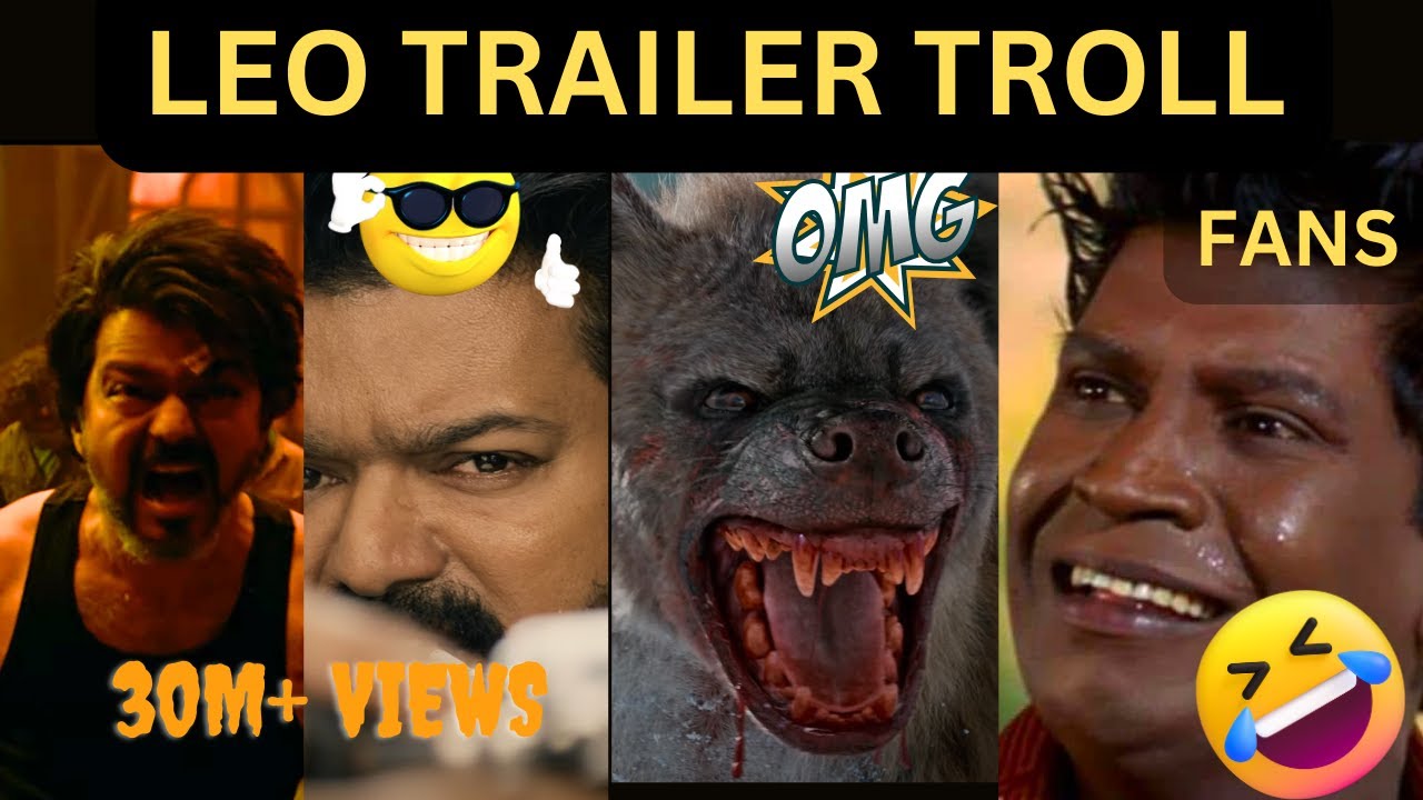 LEO Trailer Troll 😂l LEO 100% in LCU 🥵 #leotrailerreview #leotrailer # ...