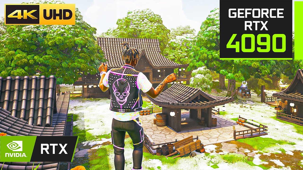 Fortnite Juice WRLD Skin Gameplay | RTX 4090 + 4K MAX Graphics + Ray ...