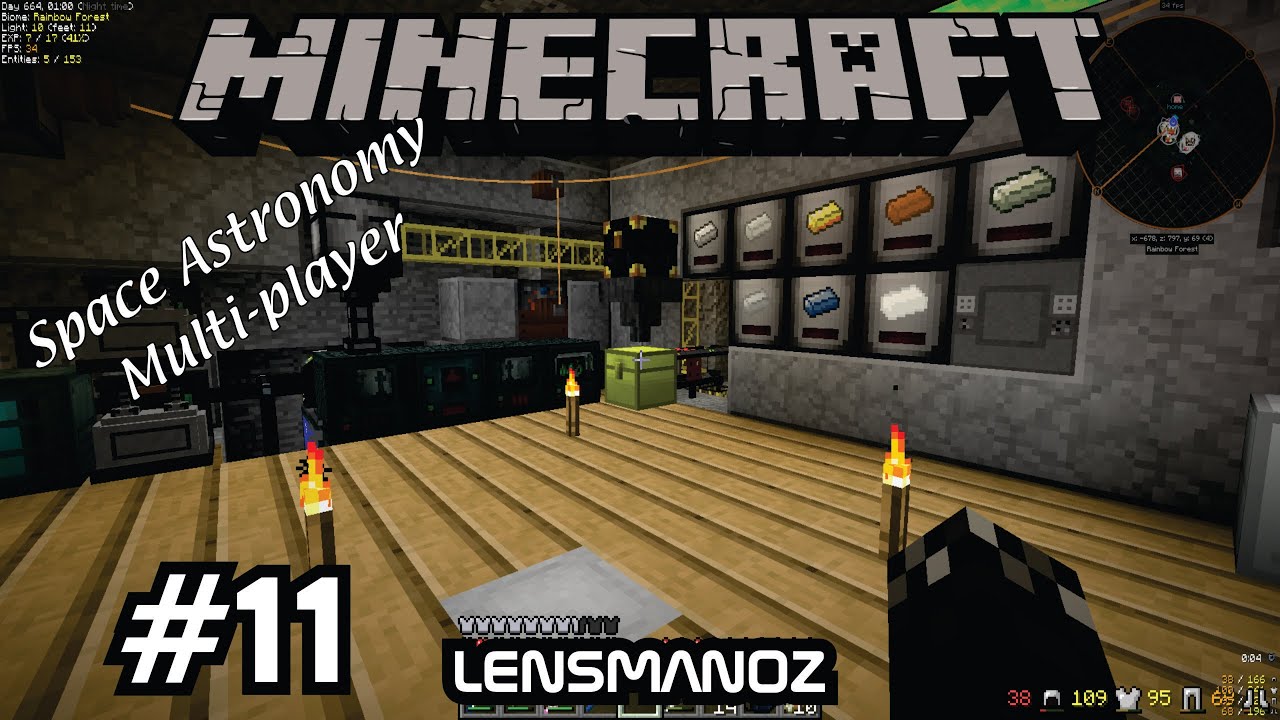 Minecraft - Space Astronomy MP - Ep 11 - Ore Tripling with Mekanism ...