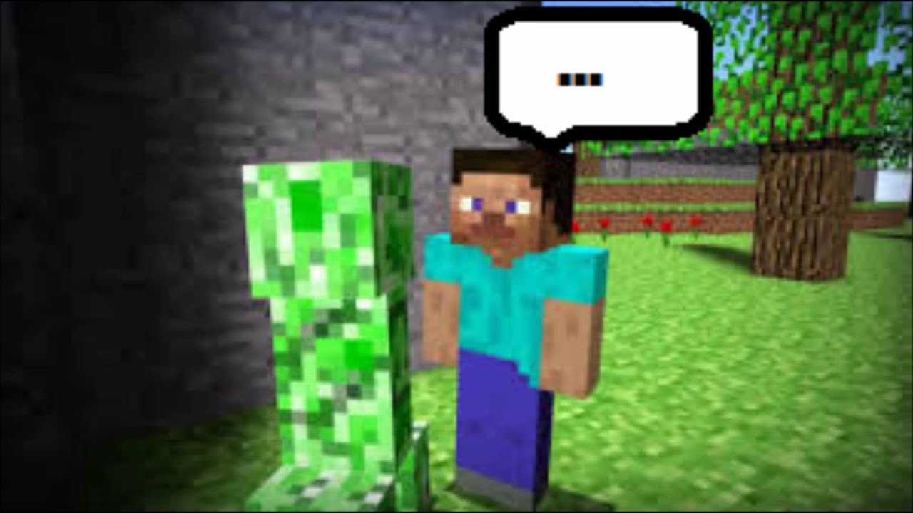 Minecraft rap battle - Steve VS Creeper - YouTube