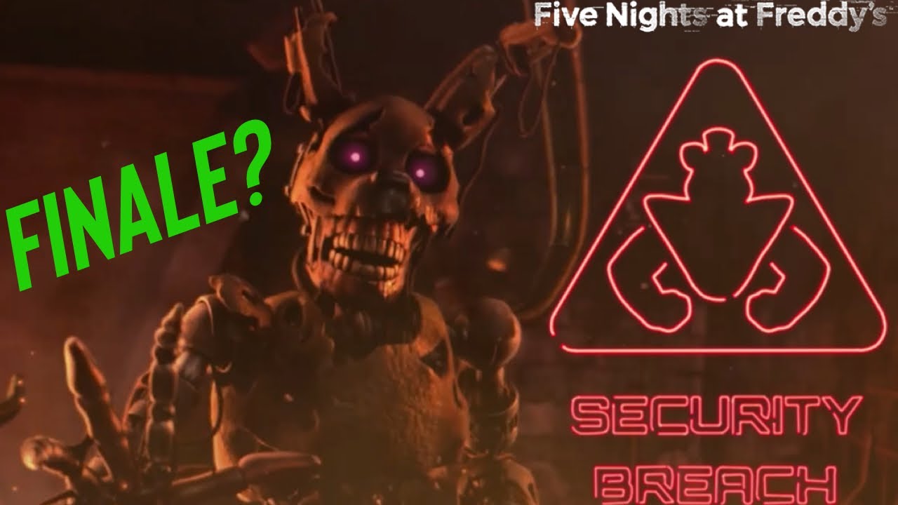 SO LONG SPRINGTRAP!|FNAF Security Breach|Finale?(Afton Ending) - YouTube