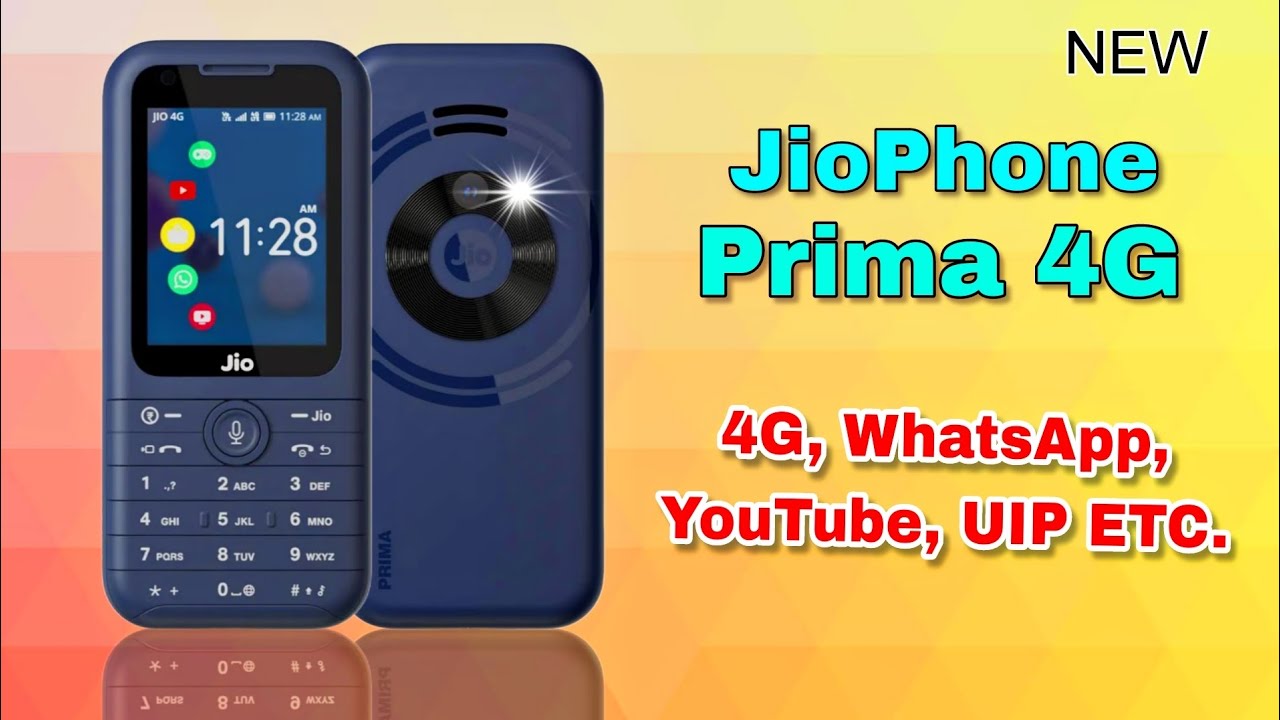 JioPhone prima 4g | jiophone prima 4g unboxing | jiophone prima 4g ...