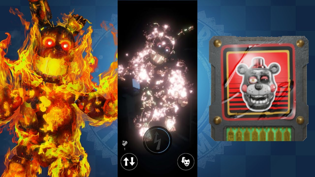 FORSAKEN AR CRAZY COMBOS #1 Flaming Springtrap x Lefty CPU - YouTube