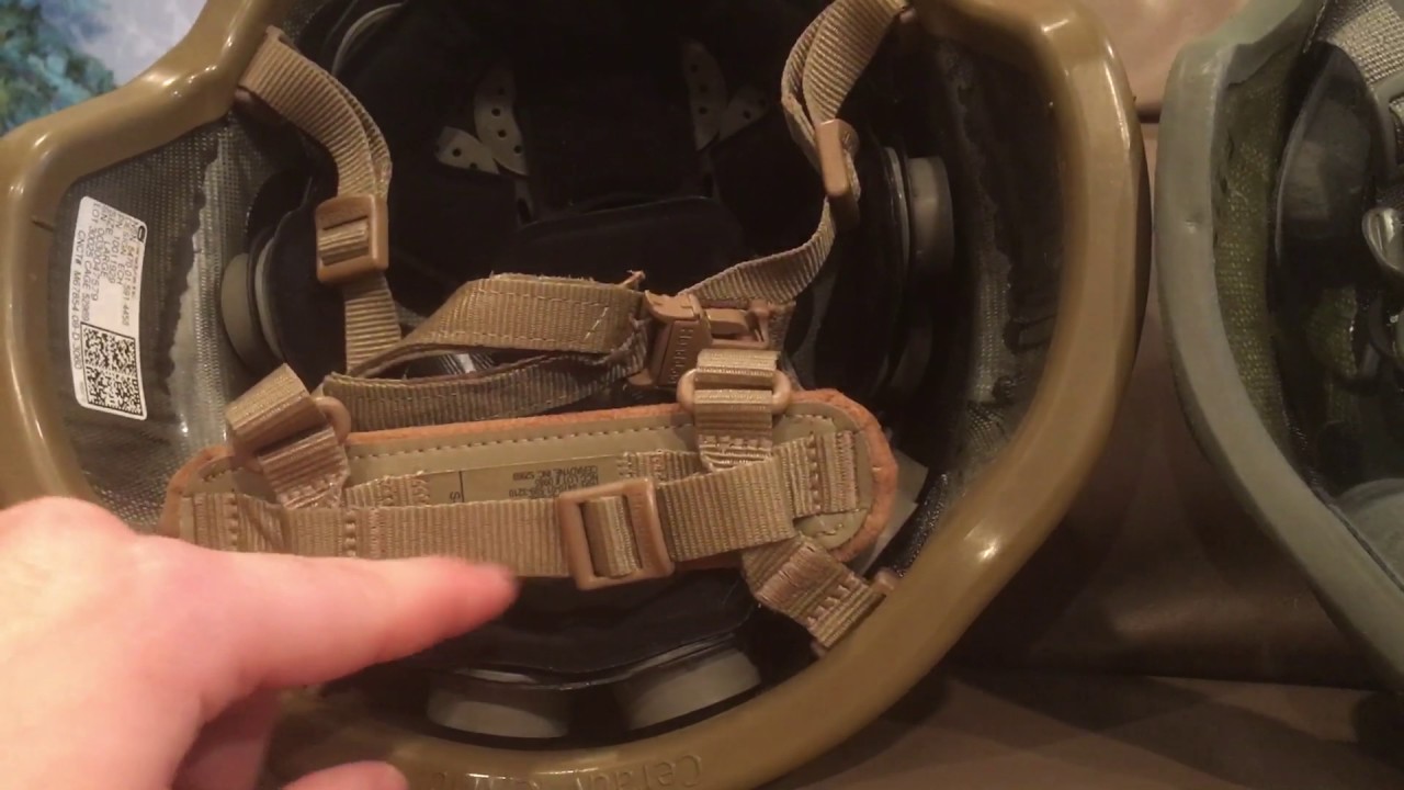 American ECH (enhanced combat helmet) - YouTube