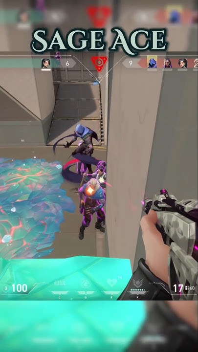 Sage ACE 👀 But Lost the round 🥺 #shorts #valorantclips #ytshorts #gamergirl - YouTube