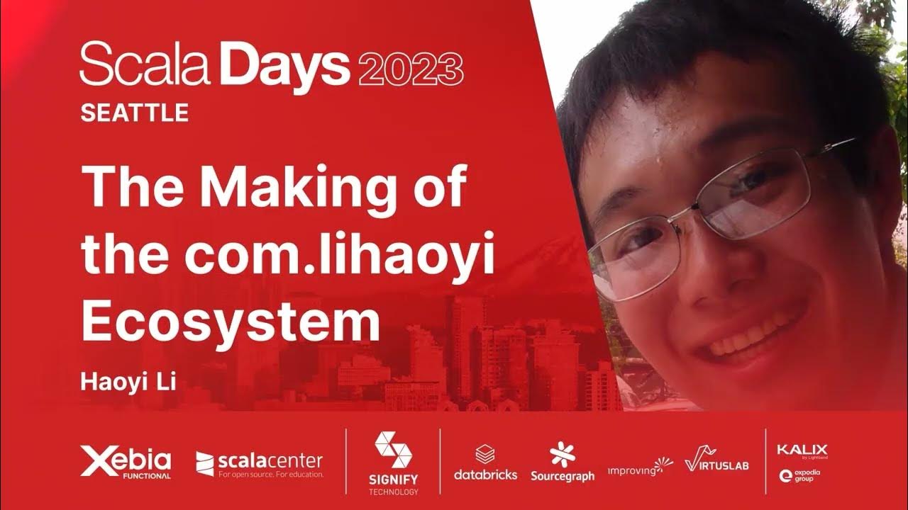 Haoyi Li - The Making of the com.lihaoyi Ecosystem | Scala Days 2023 Seattle - YouTube