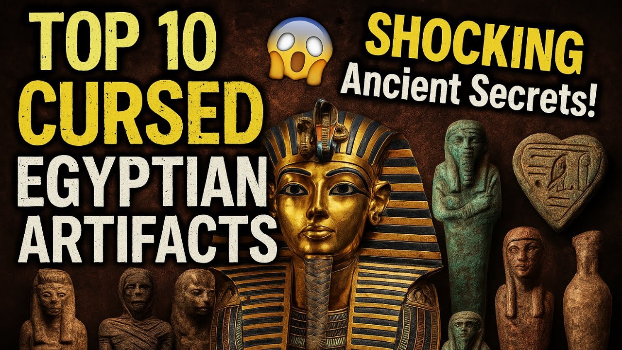 TOP 10 CURSED Egyptian Artifacts 😱 SHOCKING Ancient Secrets! - YouTube