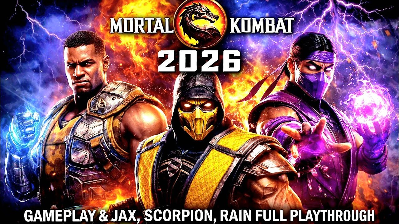 Mortal Kombat Project Solano Edition(2026) & Jax |Scorpion |Rain Boss ...