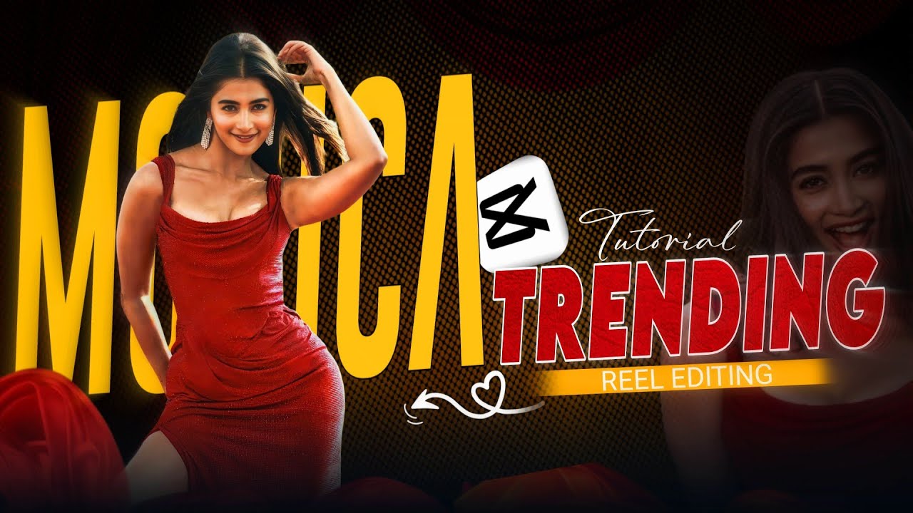 Monica lyrical video Song Monica Love Song Video Editing In CapCut Pro ...