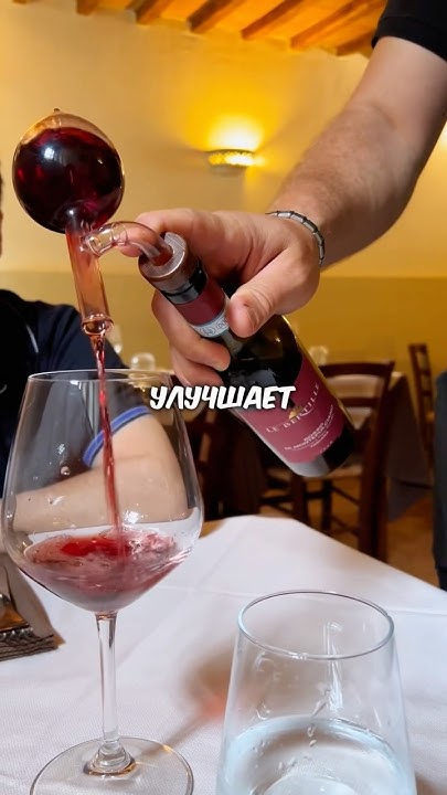 АППАРАТ С ПОМОЩЬЮ КОТОРОГО ВИНО НАСЫЩАЕТСЯ КИСЛОРОДОМ #рекомендации # ...