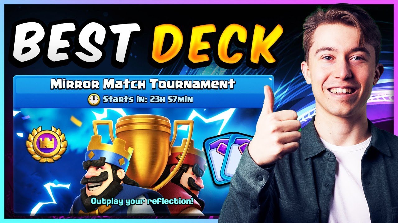 Mirror Match Tournament in Clash Royale! - YouTube
